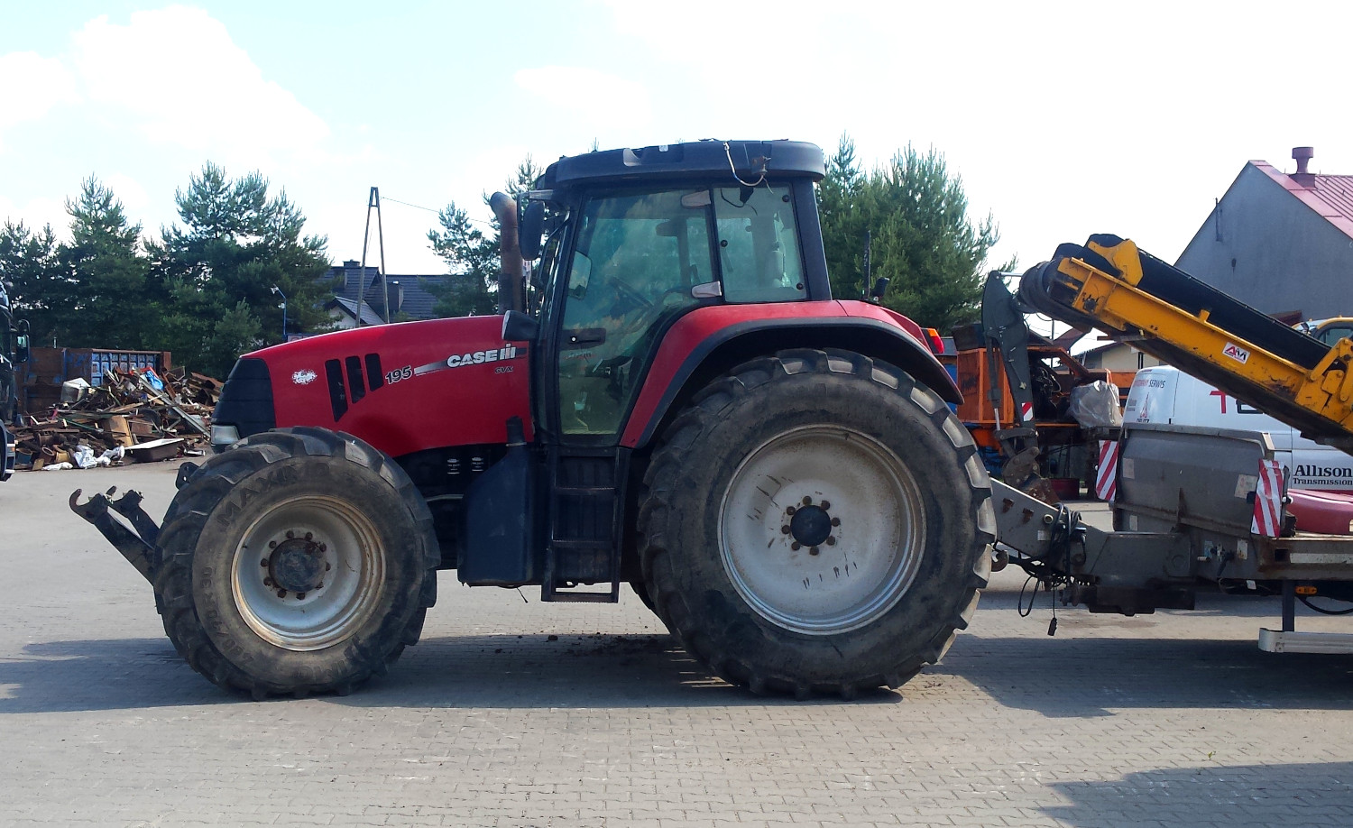 Tractor Case IH CVX 195 (2007) | Screeners, crushers, aggregate ...